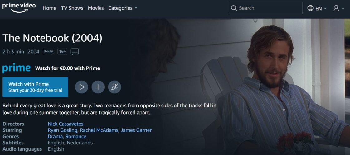 How To Watch The Notebook On Netflix In 2023| In November