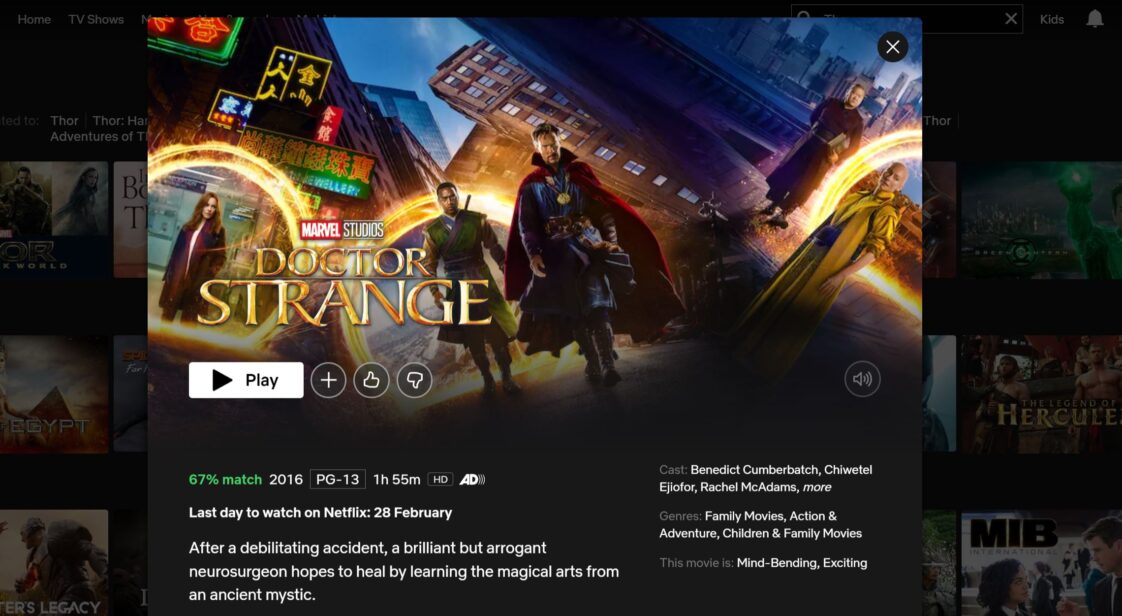 How To Watch Doctor Strange On Netflix | Dr Strange Netflix