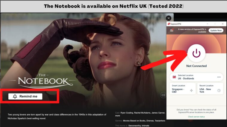 Is The Notebook On Netflix? Here Is How To Watch It In 2023