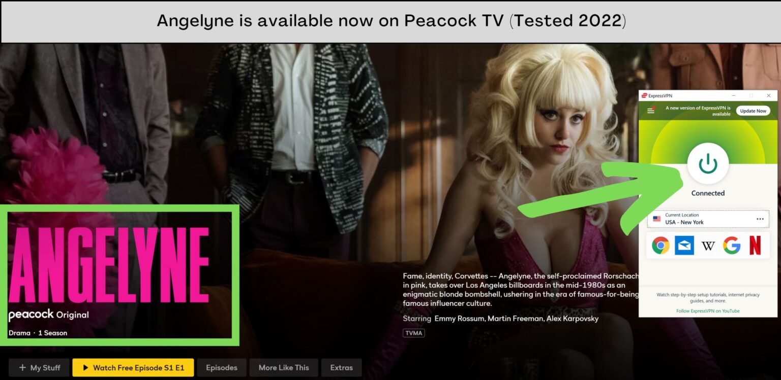 How To Watch Angelyne (2022) In Canada | On Peacock TV