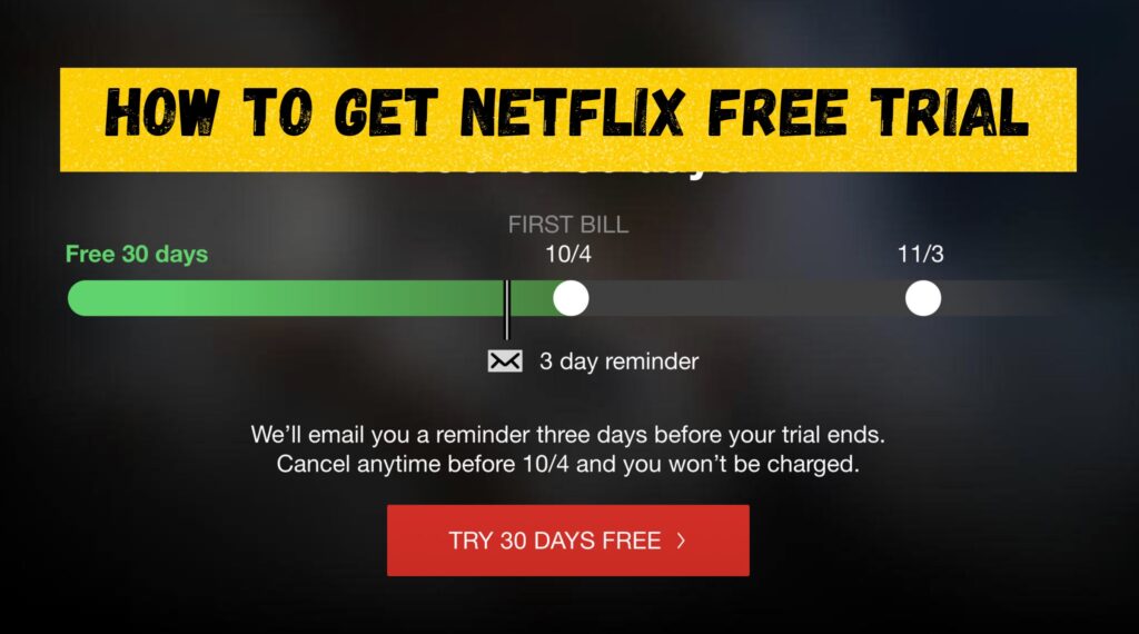Is Netflix Offering 1 Month Trial| How To Get It In 2023?