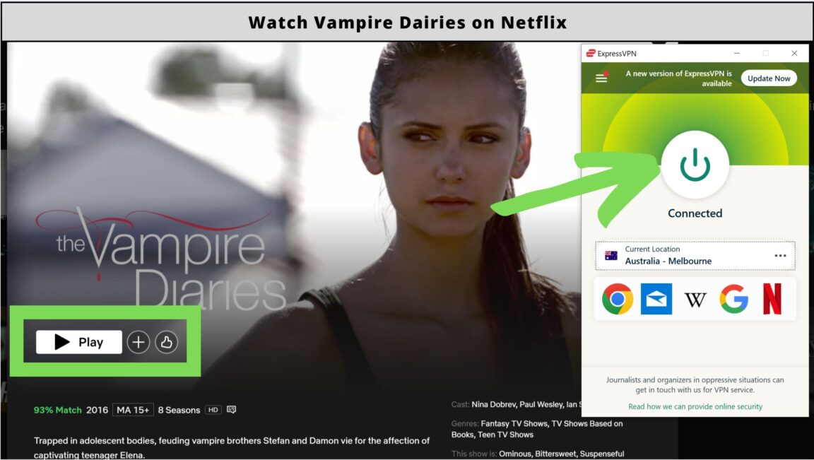 How To Watch The Vampire Dairies On Netflix In 2023| Updated