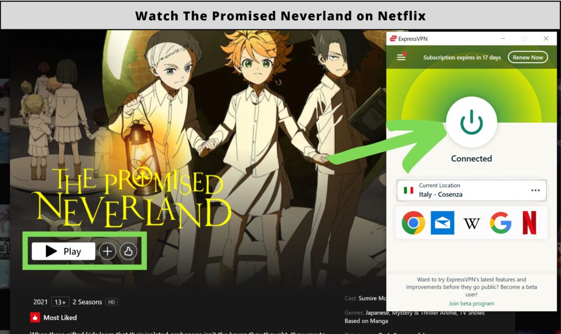 How To Watch The Promised Neverland On Netflix From Anywhere