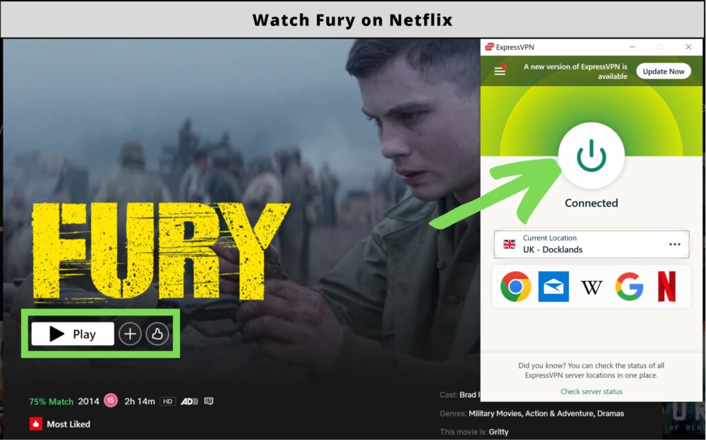 How To Watch Fury (2014) On Netflix In United States In 2023