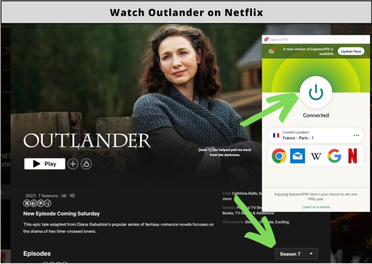 How To Watch Outlander Season 7 On Netflix| November Update