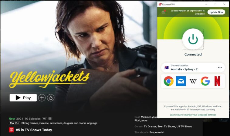 How To Watch Yellowjackets On Netflix| Is It Streaming?