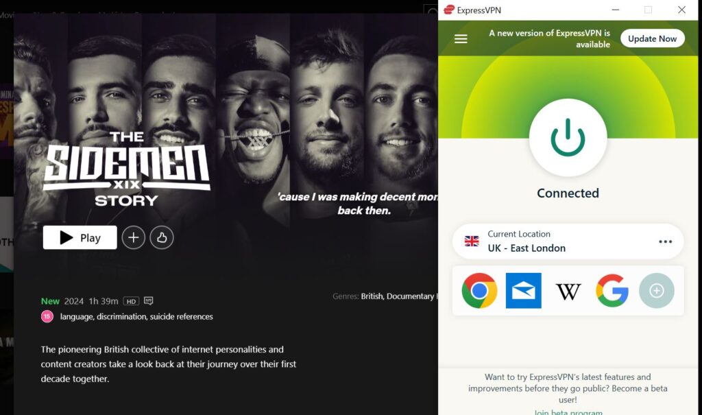 How To Watch The Sidemen Story On Netflix In USA Or Anywhere