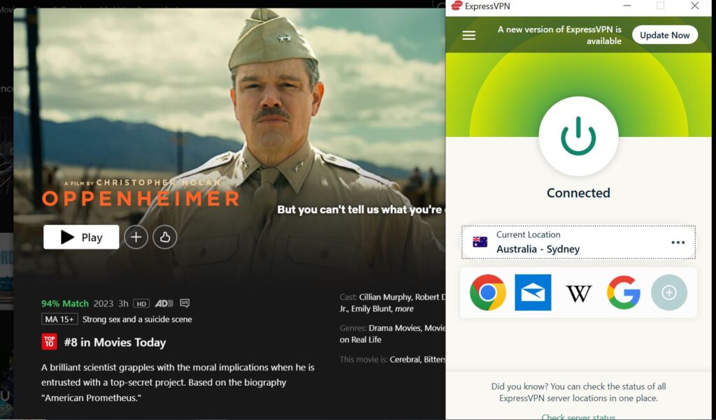 Is Oppenheimer On Netflix (Yes) How To Watch It From Anywhere