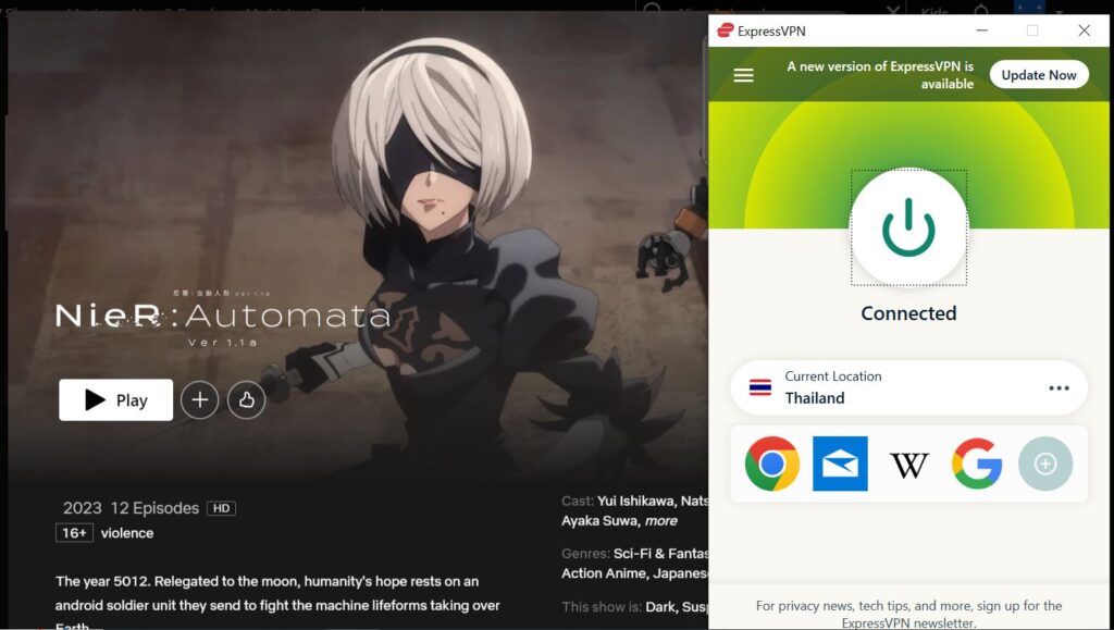 How To Watch Nier: Automata Ver1 On Netflix From Anywhere